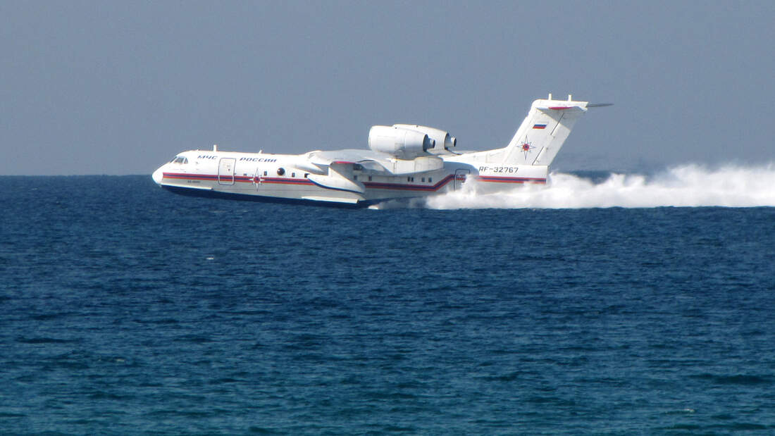 Löschbomber Be-200: Das „russische Biest“ fliegt dieses Jahr in ...
