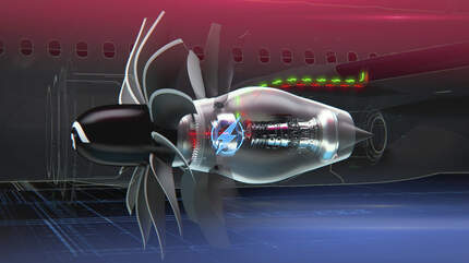 High-Tech-Triebwerke für Flugzeuge der nächsten Generation
