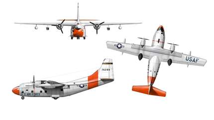 Fairchild C-123 Provider - Vom Lastensegler zum USAF-Spezialtransporter