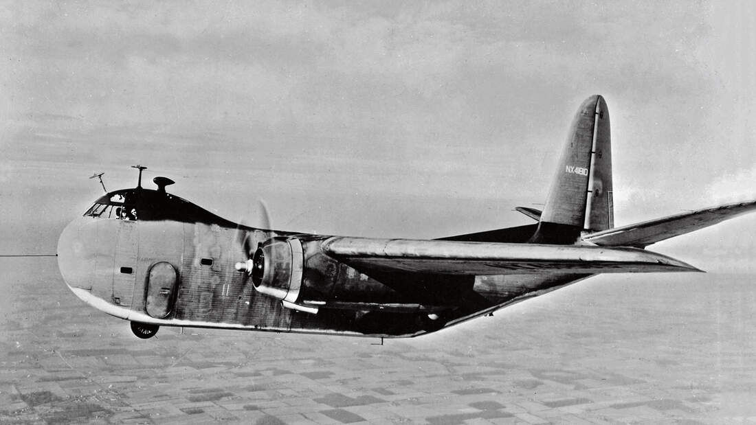 Frachtflugzeug: Budd RB-1 Conestoga - Planwagen der Lüfte | FLUG REVUE