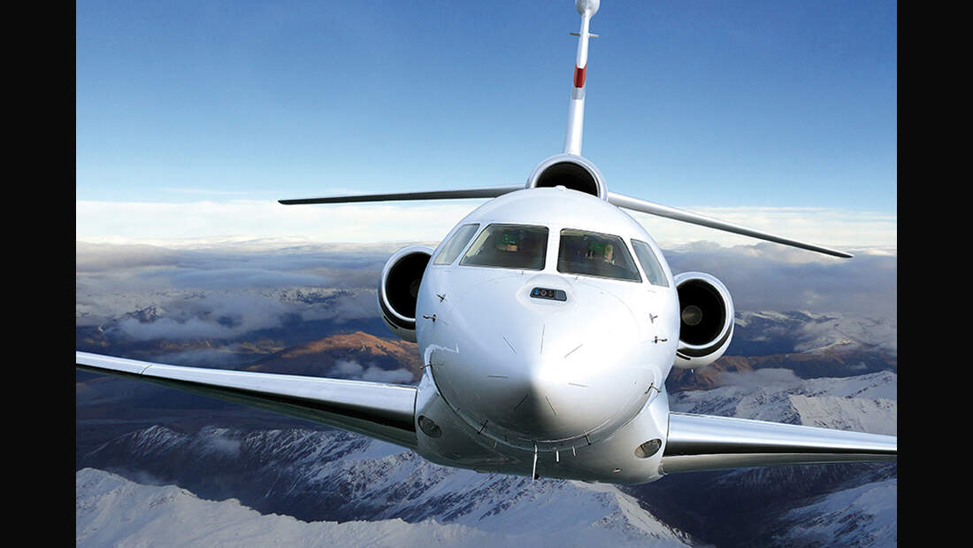 Combined-Vision-System für Falcon 8X zugelassen | FLUG REVUE