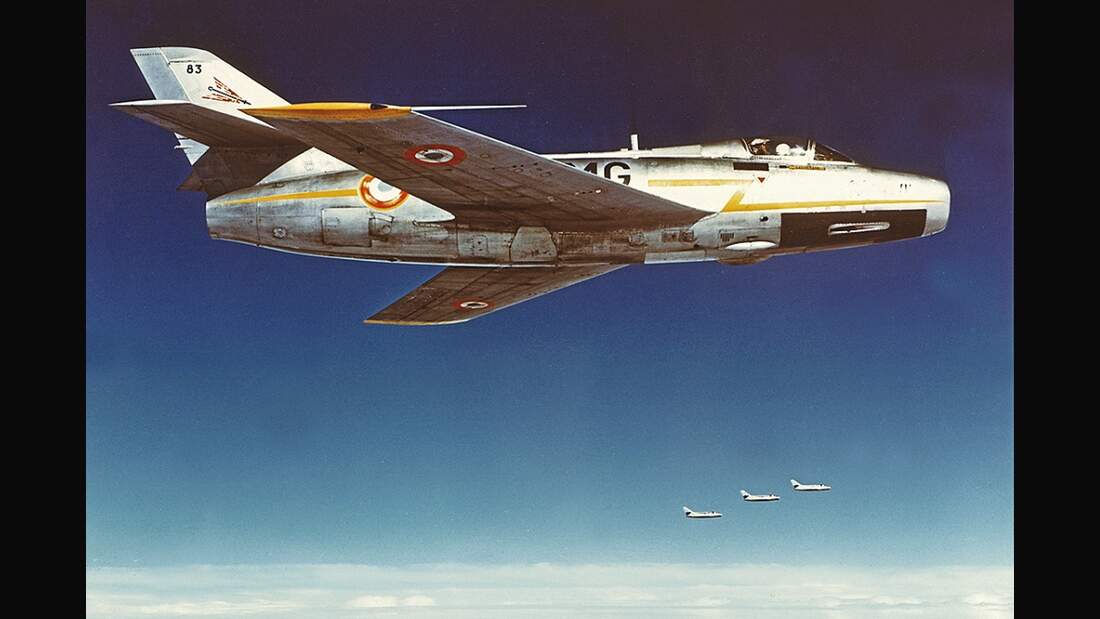Jäger und Jagdbomber Dassault Mystere | FLUG REVUE