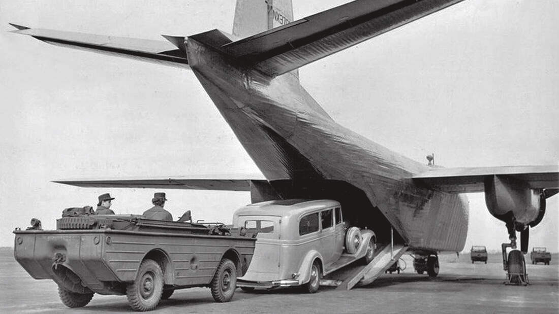 Frachtflugzeug: Budd RB-1 Conestoga - Planwagen der Lüfte | FLUG REVUE