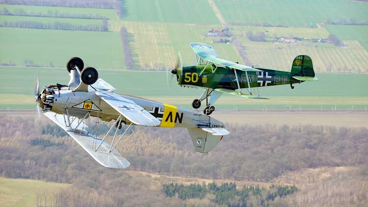 Air to Air Fotografie - Auf Tuchfühlung mit den fliegenden Legenden ...