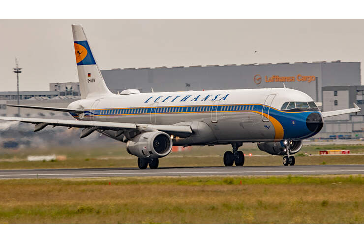 Lufthansas Retro-Airbus A321 fliegt bald für Eurowings | FLUG REVUE