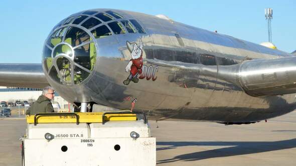 Boeing B-29B Superfortress Doc vor dem Erstflug | FLUG REVUE